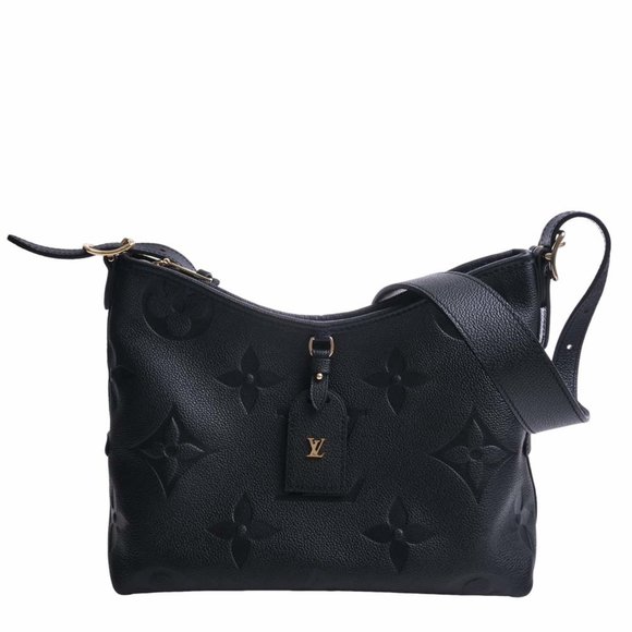 Louis Vuitton | Bags | Louis Vuitton Empreinte Carry All Zip Nm Pm Shoulder Bag M46288 Black ...